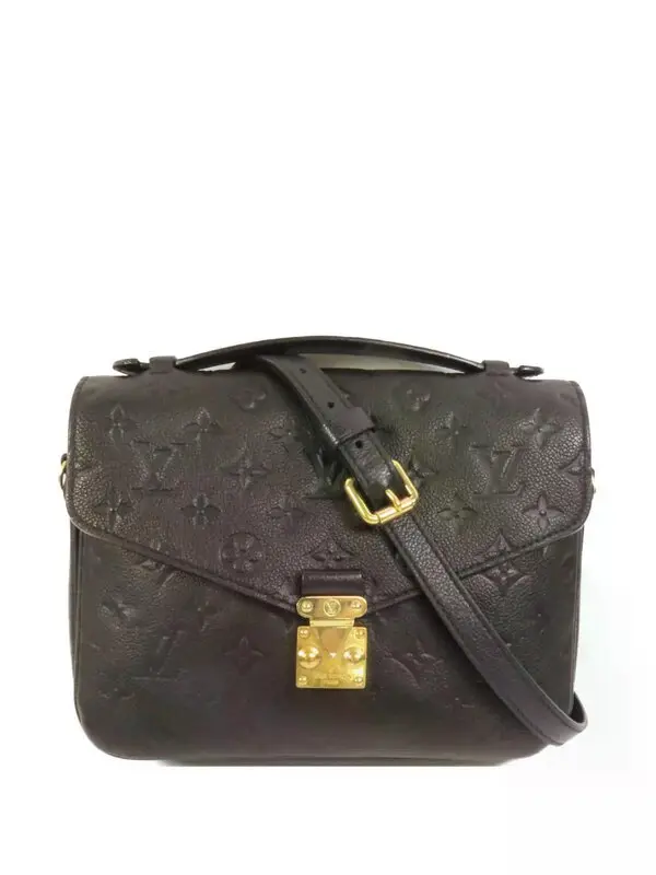LOUIS VUITTON Metis Empreinte Shoulder Bag - Black