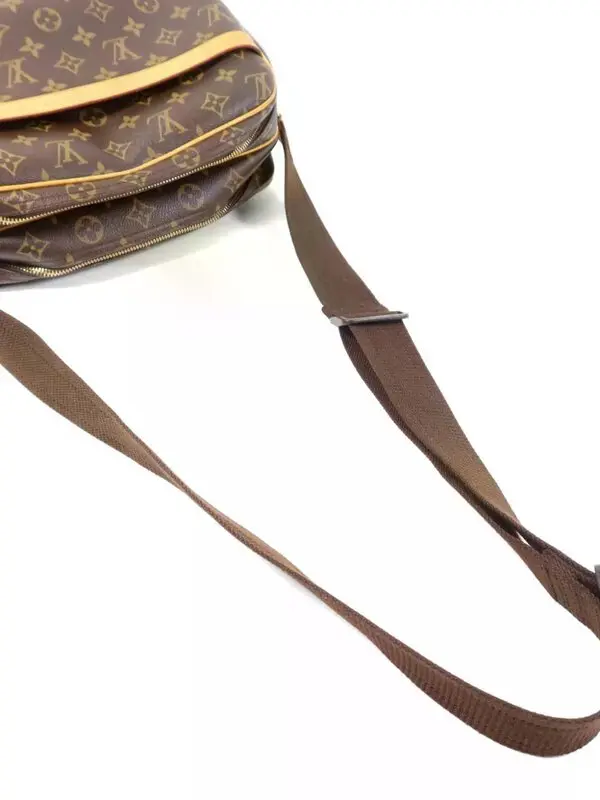 LOUIS VUITTON Reporter Pm Shoulder Bag In Monogram Canvas - Brown