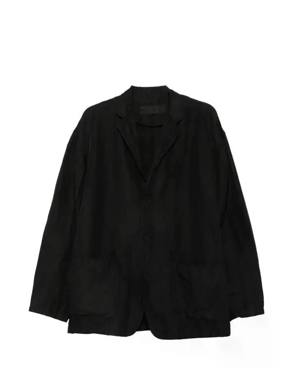 Comme Des Garçons Patch-pocket Button-up Blazer