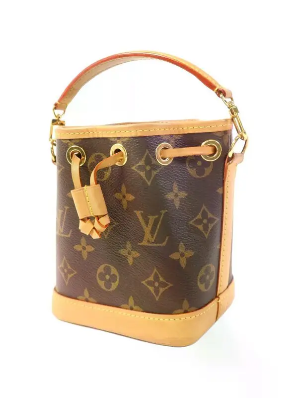 LOUIS VUITTON Nano Noe Monogram Tote Bag - Brown