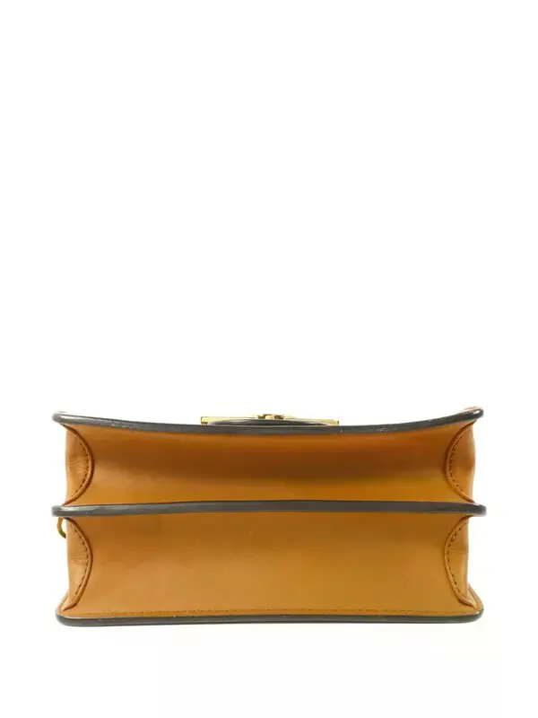 LOUIS VUITTON Mini Dauphine Monogram Reverse Canvas Shoulder Bag - Brown