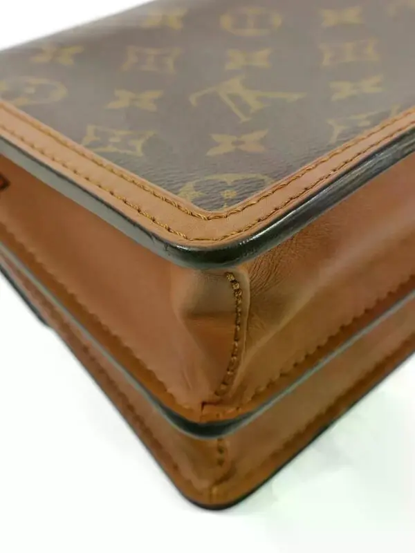 LOUIS VUITTON Mini Dauphine Monogram Reverse Tote Bag