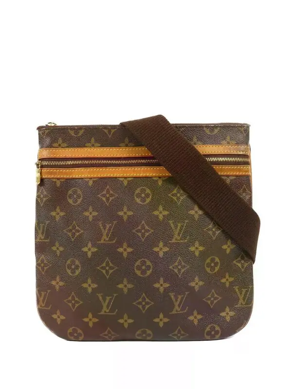 LOUIS VUITTON Monogram Canvas Pochette Bosphore Shoulder Bag - Brown