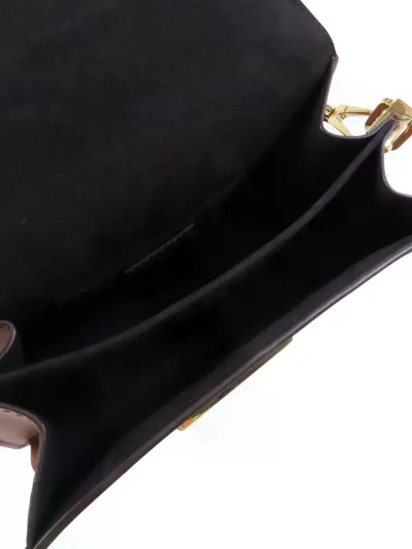 LOUIS VUITTON Mini Dauphine Monogram Reverse Crossbody Bag - Brown