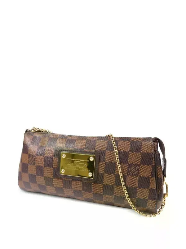 LOUIS VUITTON Damier Ebene Chain Shoulder Bag