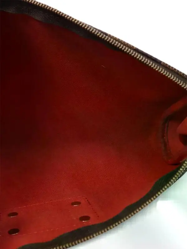 LOUIS VUITTON Damier Ebene Chain Shoulder Bag