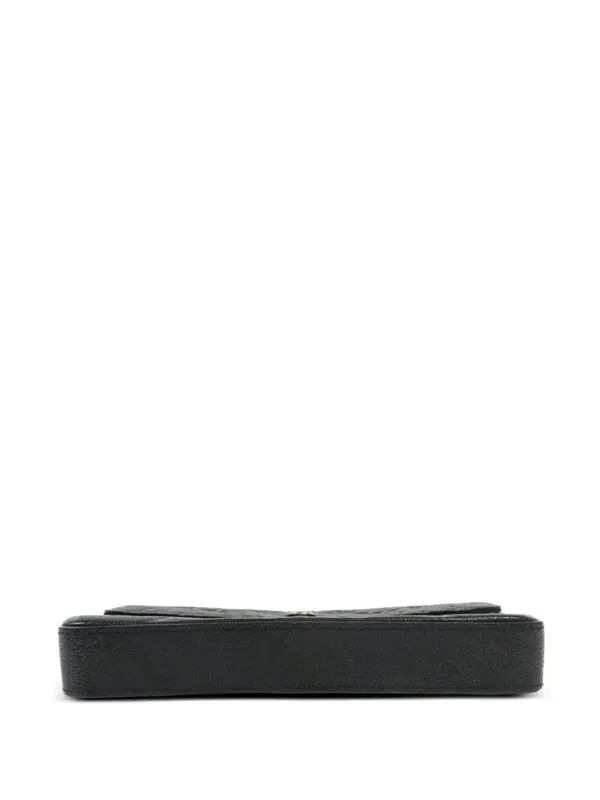LOUIS VUITTON Felicie Pochette Shoulder Bag - Black