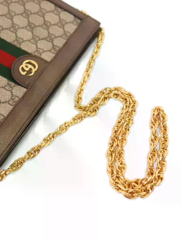 Gucci Ophidia Gg Shoulder Bag - Neutrals