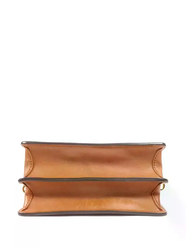 LOUIS VUITTON Mini Dauphine Monogram Reverse Shoulder Bag - Brown