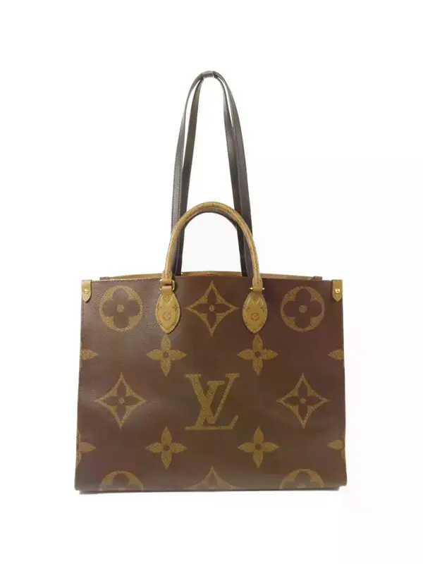 LOUIS VUITTON Monogram Giant Tote Bag - Brown