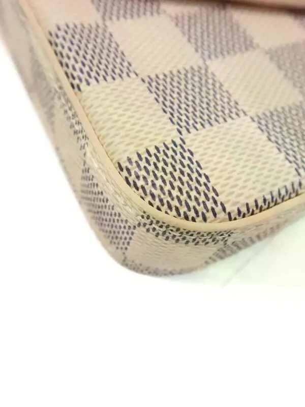 LOUIS VUITTON Felicie Pochette Damier Azur Tote Bag - Neutrals