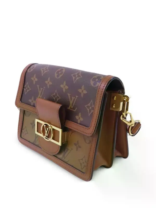 LOUIS VUITTON Mini Dauphine Monogram-pattern Shoulder Bag - Brown