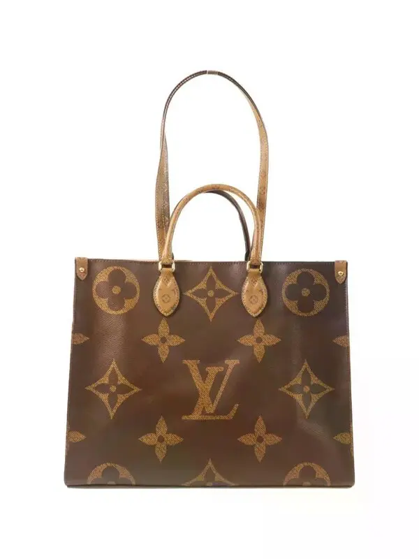 LOUIS VUITTON Monogram Giant Onthego Tote Bag - Brown