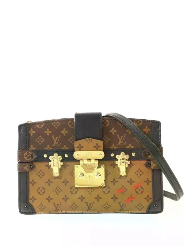 LOUIS VUITTON Trunk Monogram Clutch Bag - Brown
