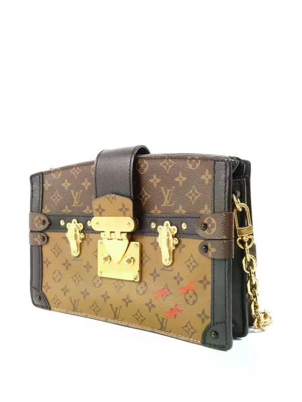 LOUIS VUITTON Trunk Monogram Clutch Bag - Brown