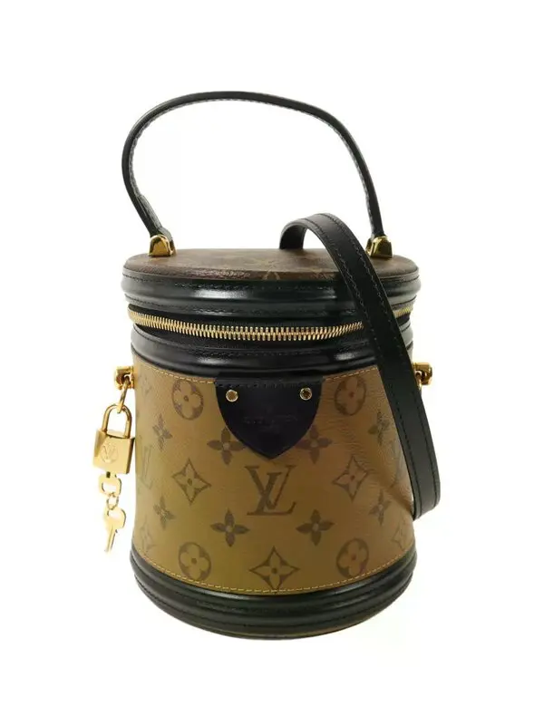 LOUIS VUITTON Monogram Reverse Cannes Shoulder Bag - Brown