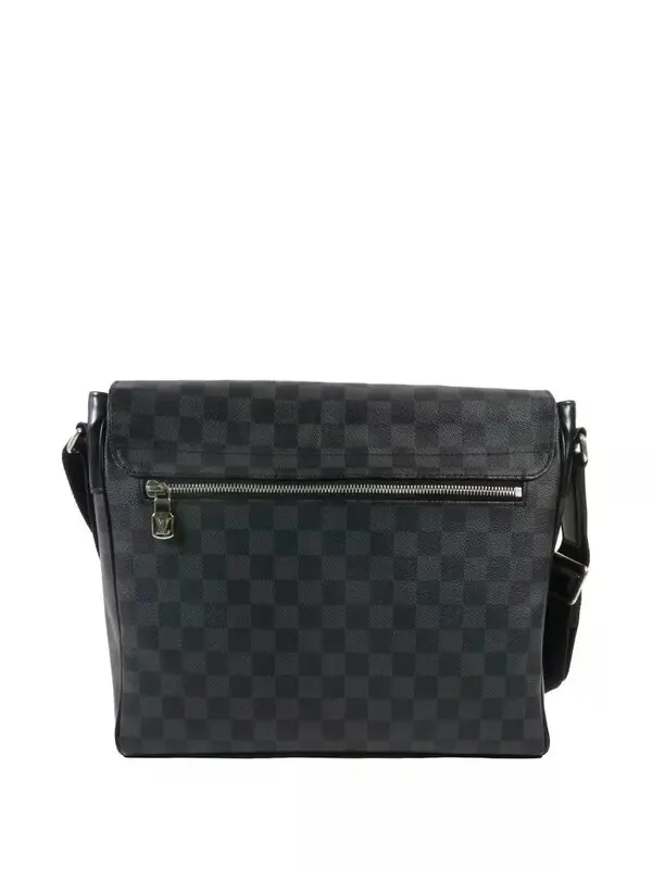 LOUIS VUITTON Damier Graphite District Mm Shoulder Bag