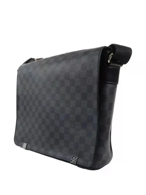 LOUIS VUITTON Damier Graphite District Mm Shoulder Bag