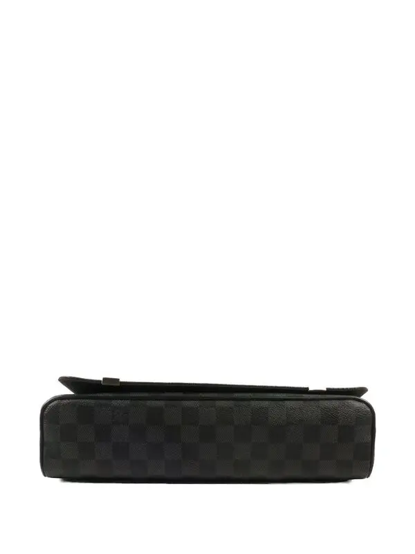 LOUIS VUITTON Damier Graphite District Mm Shoulder Bag