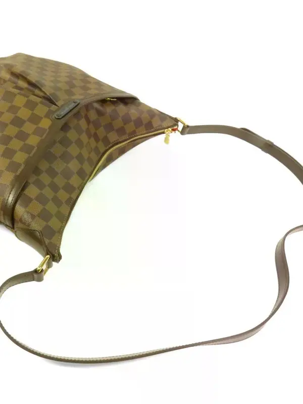 LOUIS VUITTON Damier Ebene Bloomsbury Pm Shoulder Bag - Brown
