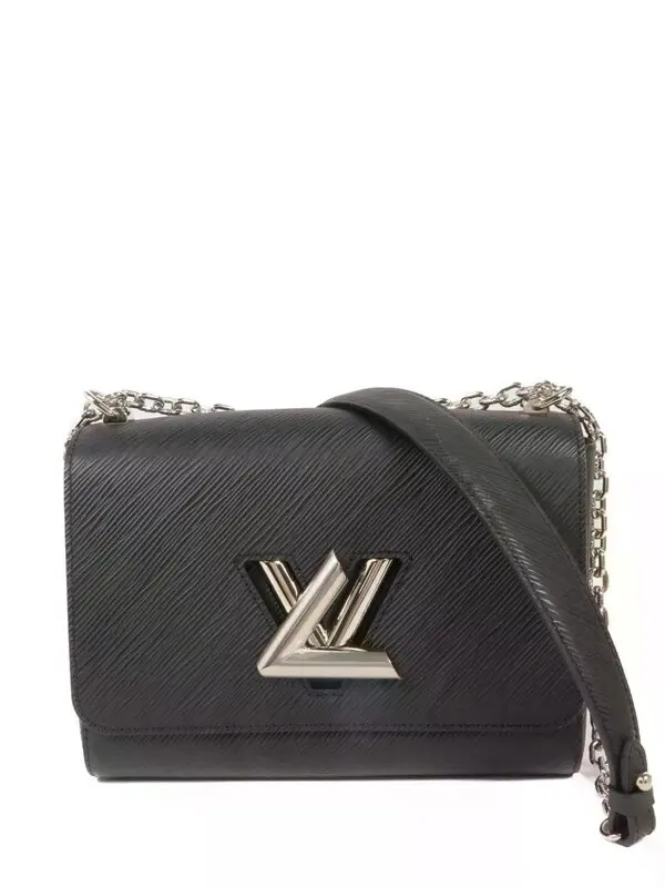 LOUIS VUITTON Twist Mm Epi Tote Bag - Black