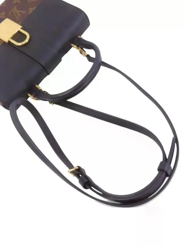 LOUIS VUITTON Monogram Canvas Locky Bb Handbag - Brown