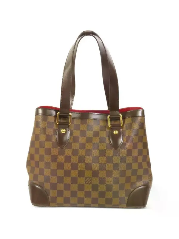 LOUIS VUITTON Damier Ebene Canvas Tote Bag