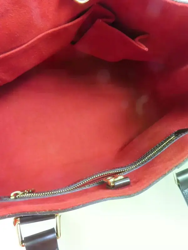 LOUIS VUITTON Damier Ebene Canvas Tote Bag