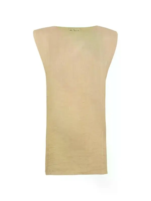 CORTANA Ellis Boat-neck Sleeveless Top