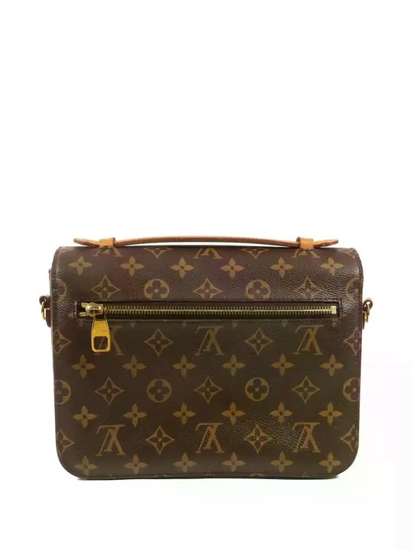 LOUIS VUITTON Monogram Pochette Metis Crossbody Bag - Brown