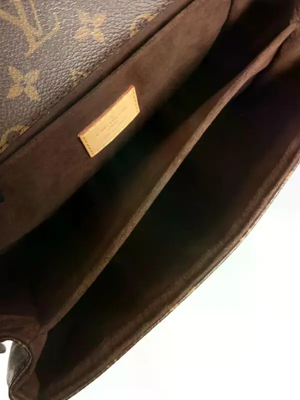 LOUIS VUITTON Monogram Pochette Metis Crossbody Bag - Brown