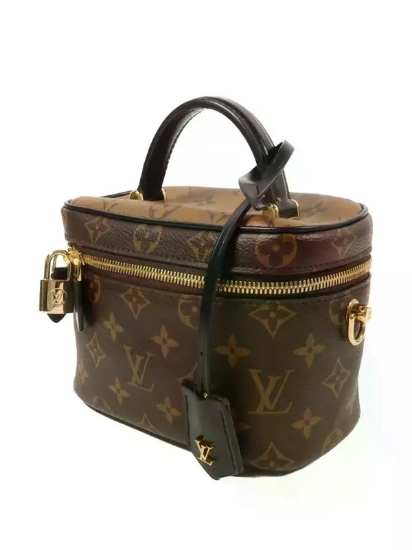 LOUIS VUITTON Monogram Reverse Vanity Pm Handbag