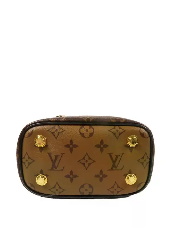 LOUIS VUITTON Monogram Reverse Vanity Pm Handbag