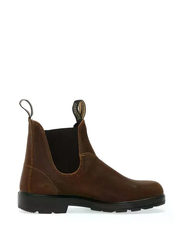 Blundstone Suede Chelsea Boots - Brown