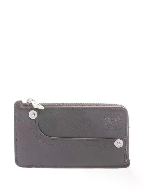 Loewe 2020s Panda Anagram Coin Wallet - Brown