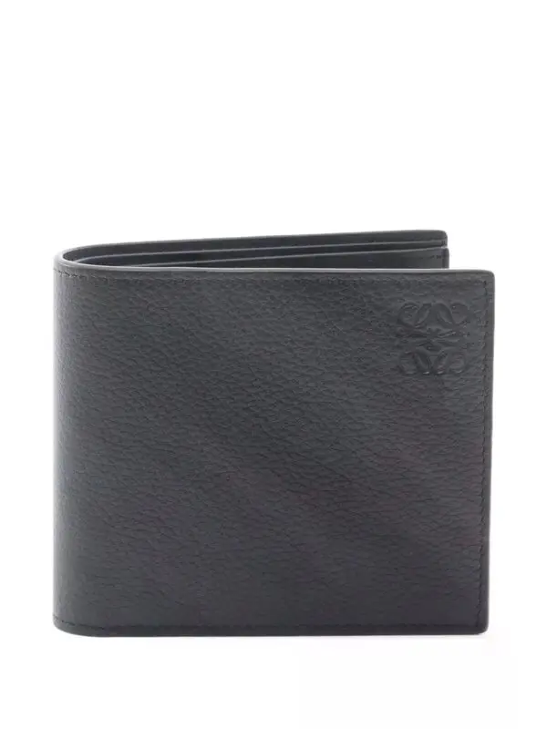 Loewe Bifold Coin Wallet - Black