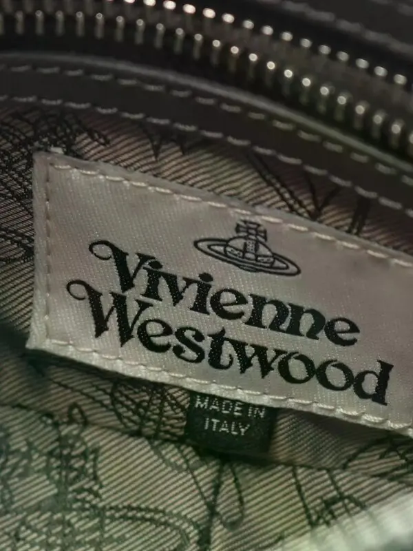 VIVIENNE WESTWOOD Orb Saffiano Camera Shoulder Bag - Grey