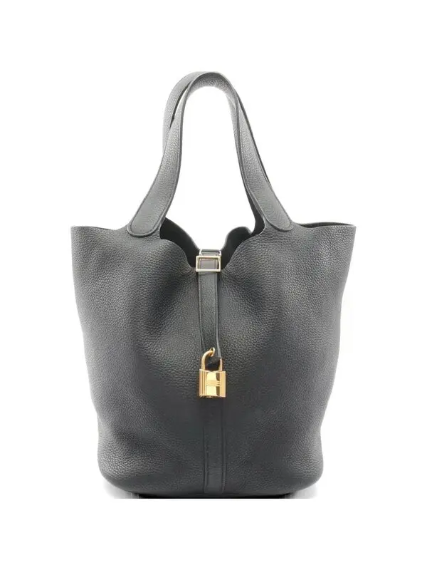 Hermès 2019 Picotin Lock Tote Bag - Black