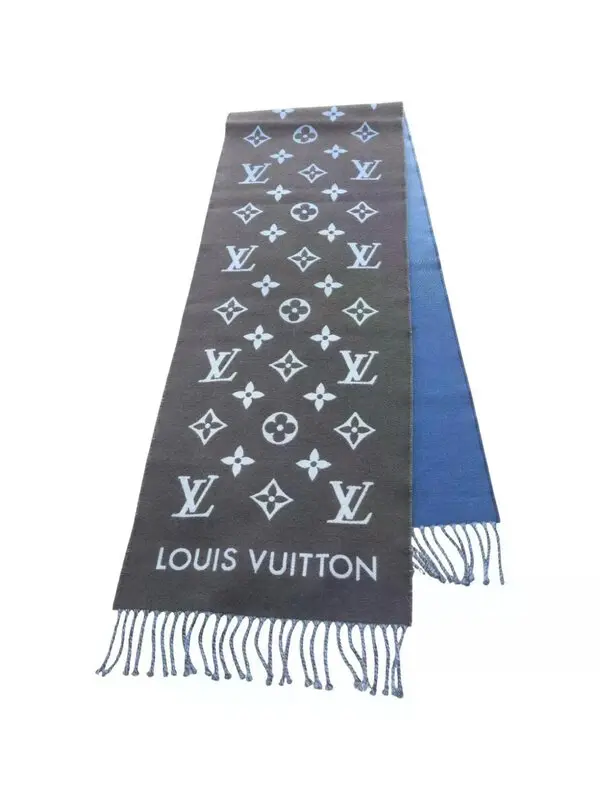 LOUIS VUITTON 2025 All About Monogram Scarf - Grey