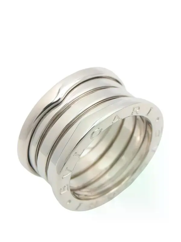 BVLGARI 18k White Gold B.zero1 4-band Ring