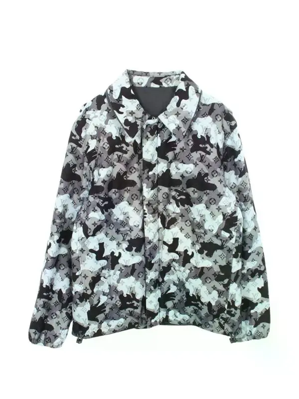 LOUIS VUITTON Monogram Camo Reversible Jacket