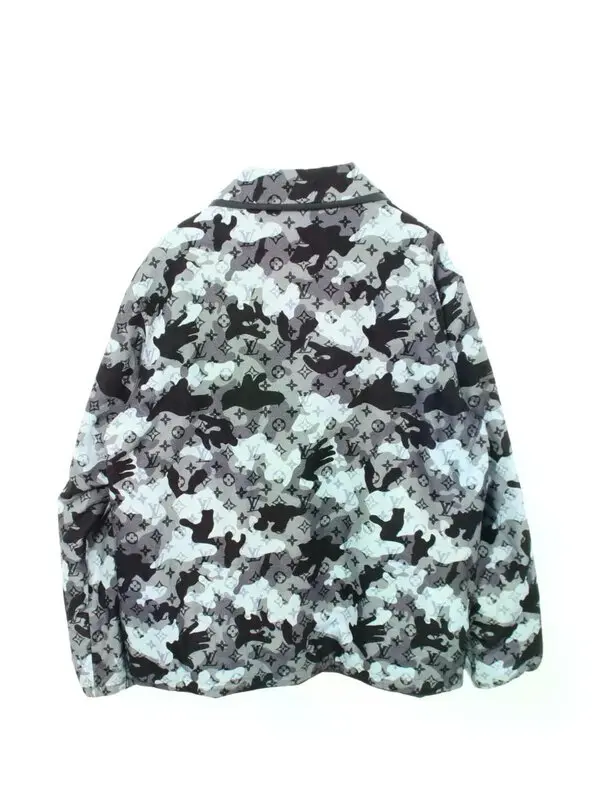 LOUIS VUITTON Monogram Camo Reversible Jacket