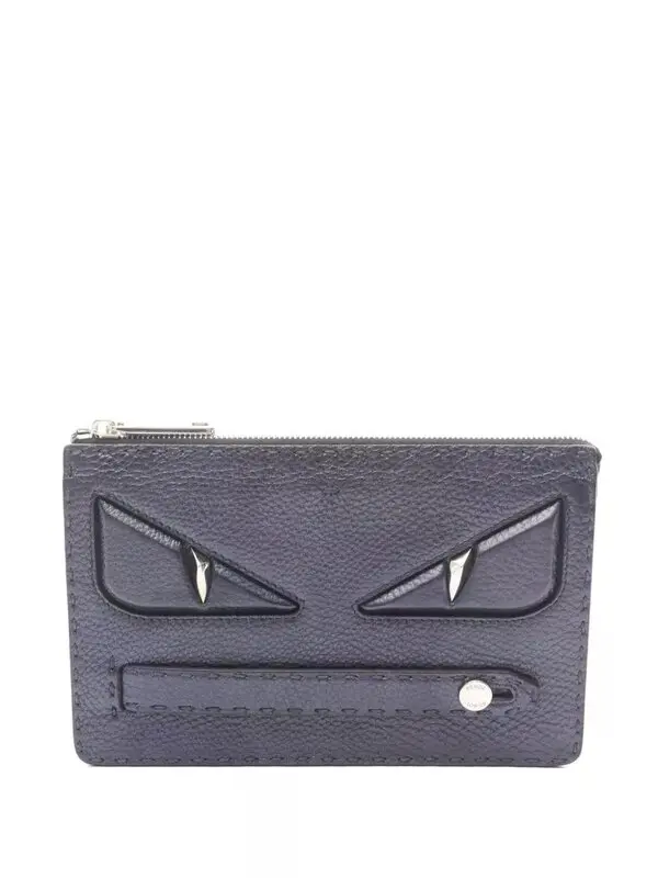 Fendi Bag Bugs Clutch Bag - Blue