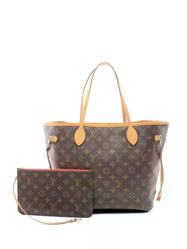 LOUIS VUITTON Monogram Neverfull Mm Tote Bag