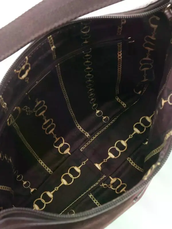 Gucci Canvas Leather Shoulder Bag