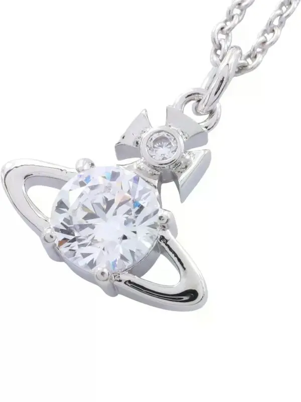 VIVIENNE WESTWOOD Tone Orb Pendant Cable-link Chain Necklace