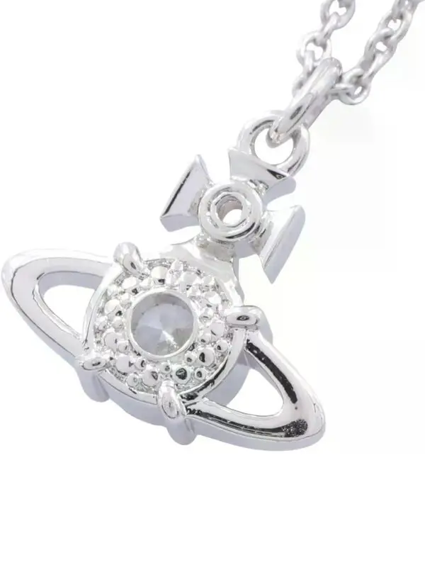 VIVIENNE WESTWOOD Tone Orb Pendant Cable-link Chain Necklace