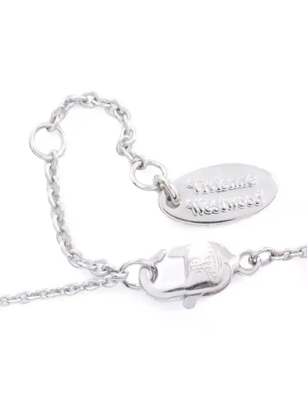 VIVIENNE WESTWOOD Tone Orb Pendant Cable-link Chain Necklace