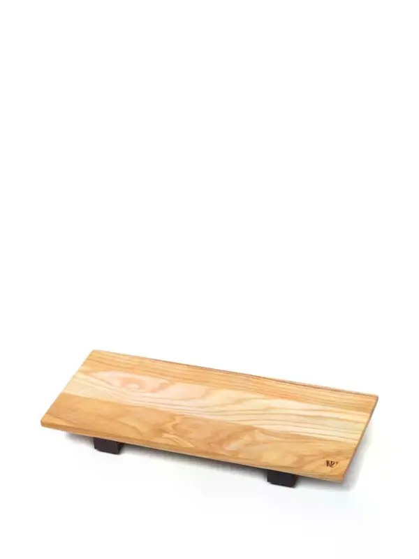 WOODSEA Rectangular Footed Serving Board