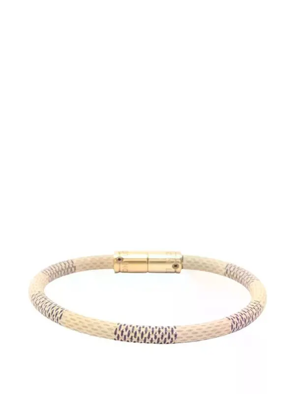 LOUIS VUITTON Keep It Damier Azur Bracelet - Neutrals
